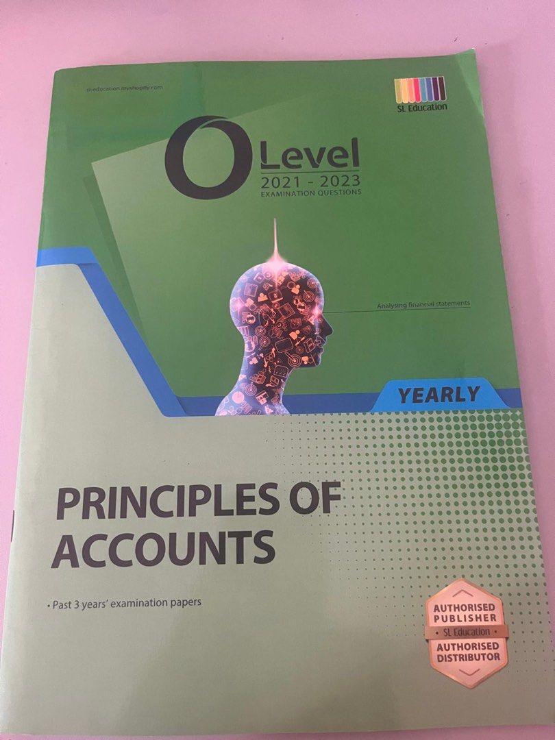 Principle Of Accounts past year examination papers, Hobbies & Toys ...