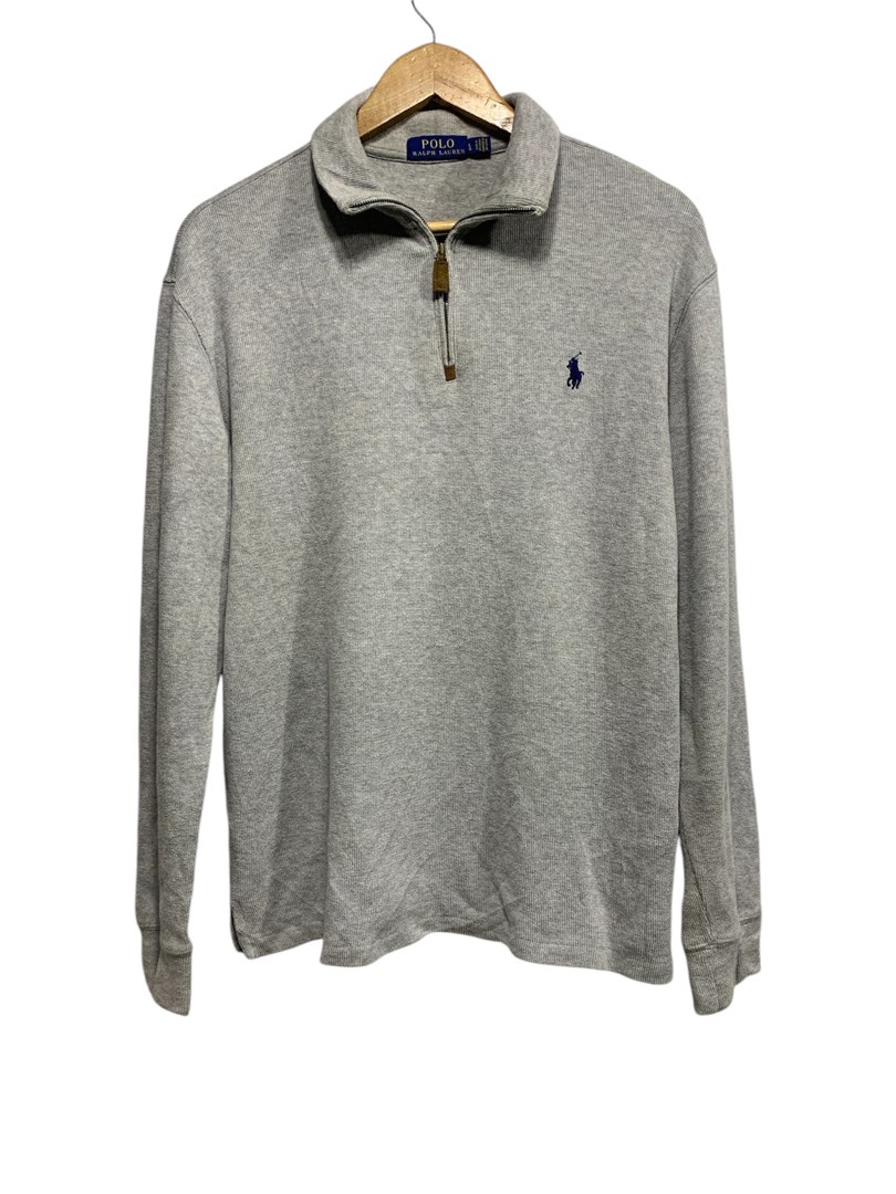 Ralph lauren qzip, Men's Fashion, Tops & Sets, Hoodies on Carousell