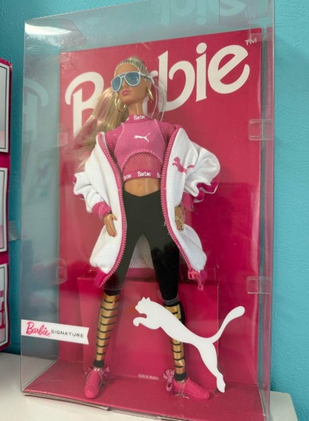 Rare Barbie Puma ModelMuse 50th Anniversary Doll Mattel Black Label ...