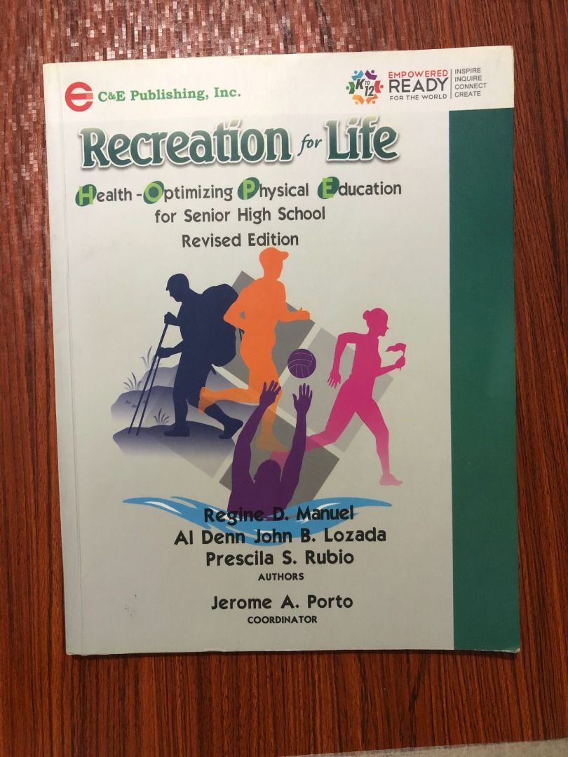 Recreation For Life: Health-Optimizing Physical Education HOPE 4 For ...