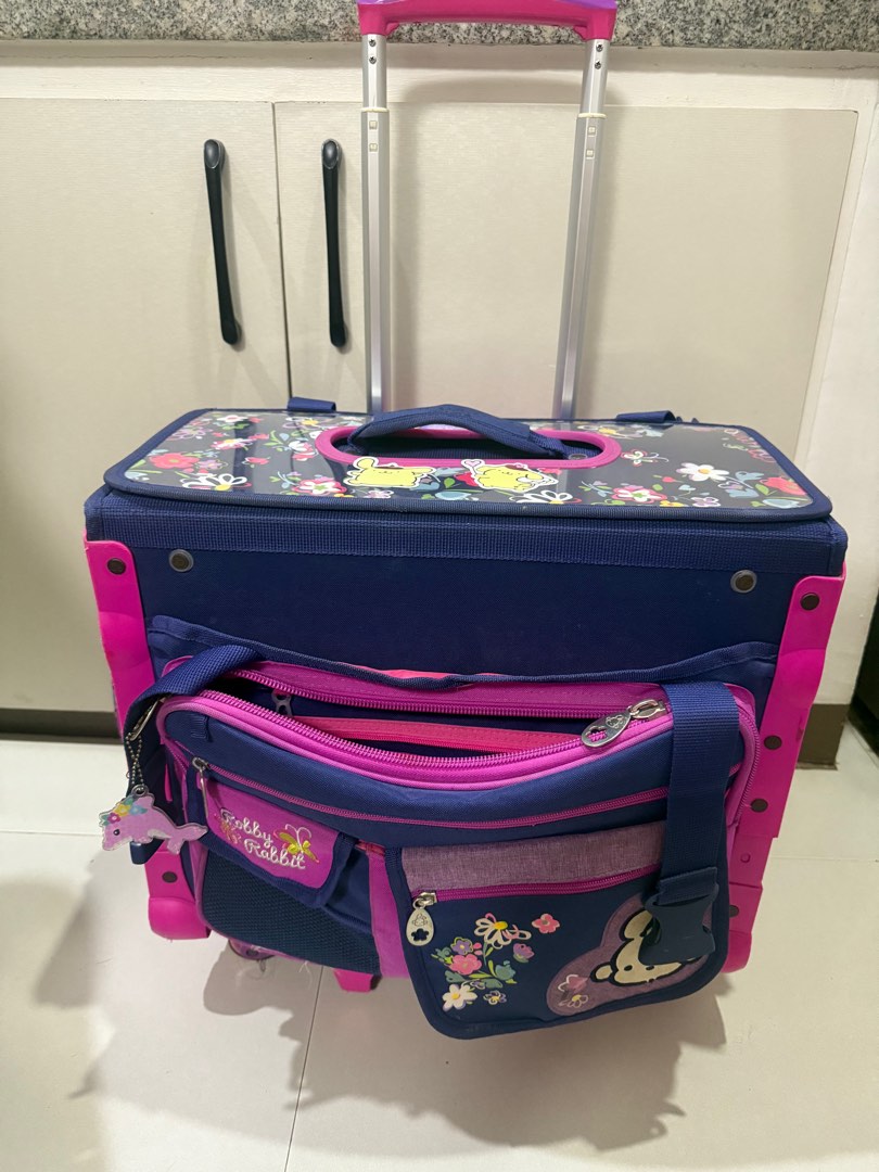 Robby Rabbit Trolley Bag, Hobbies & Toys, Stationary & Craft ...