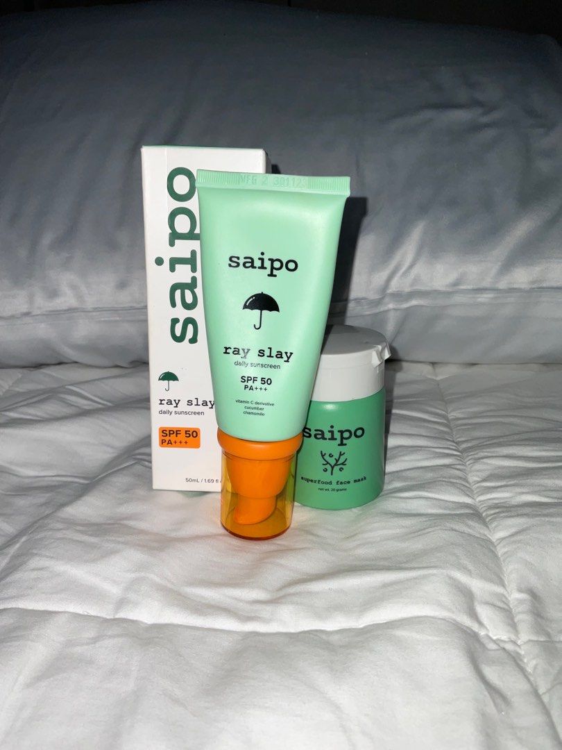 Saipo Sunscreen Bundle, Beauty & Personal Care, Face, Face Care on ...