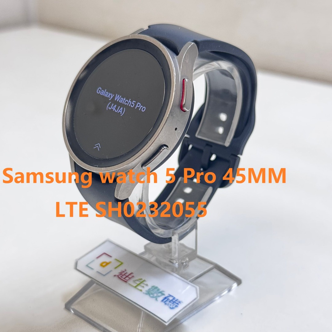 Samsung Watch 5 Pro 45mm LTE R925 ( Titanium ) SH0232055, 手提電話, 智能穿戴裝置及 ...