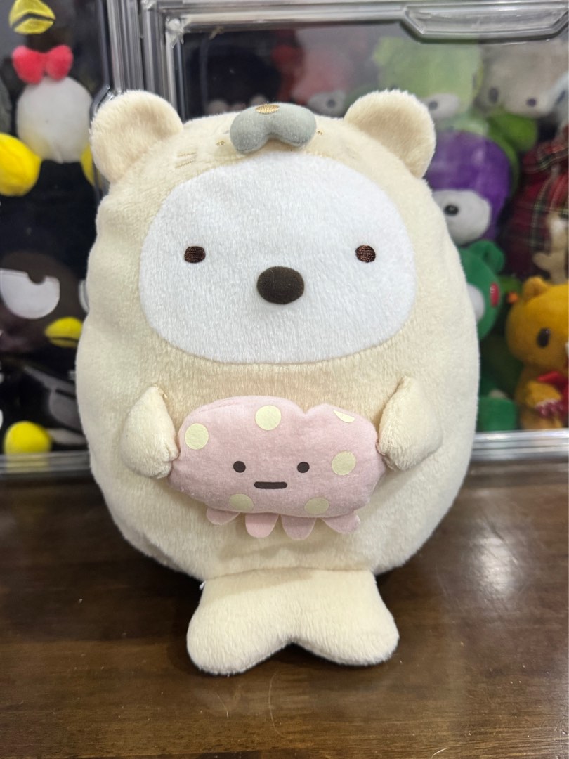 San-X Sumikkogurashi Shirokuma Seal Costume Plush, Hobbies & Toys, Toys ...