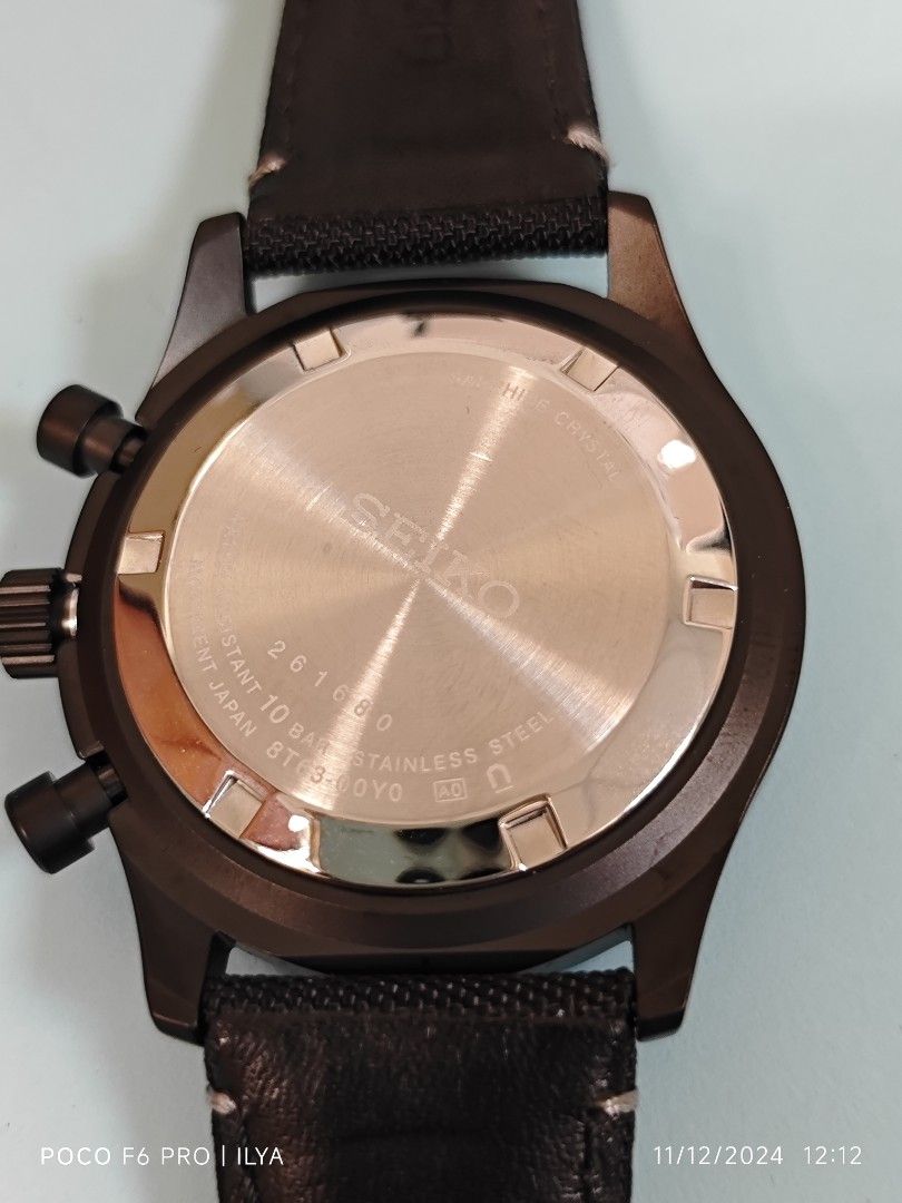 Seiko SSB417P1 Chronograph, Men's Fashion, Watches & Accessories ...