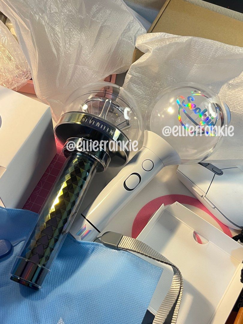 SEVENTEEN SVT Official Lightstick Ver 3, Hobbies & Toys, Memorabilia ...