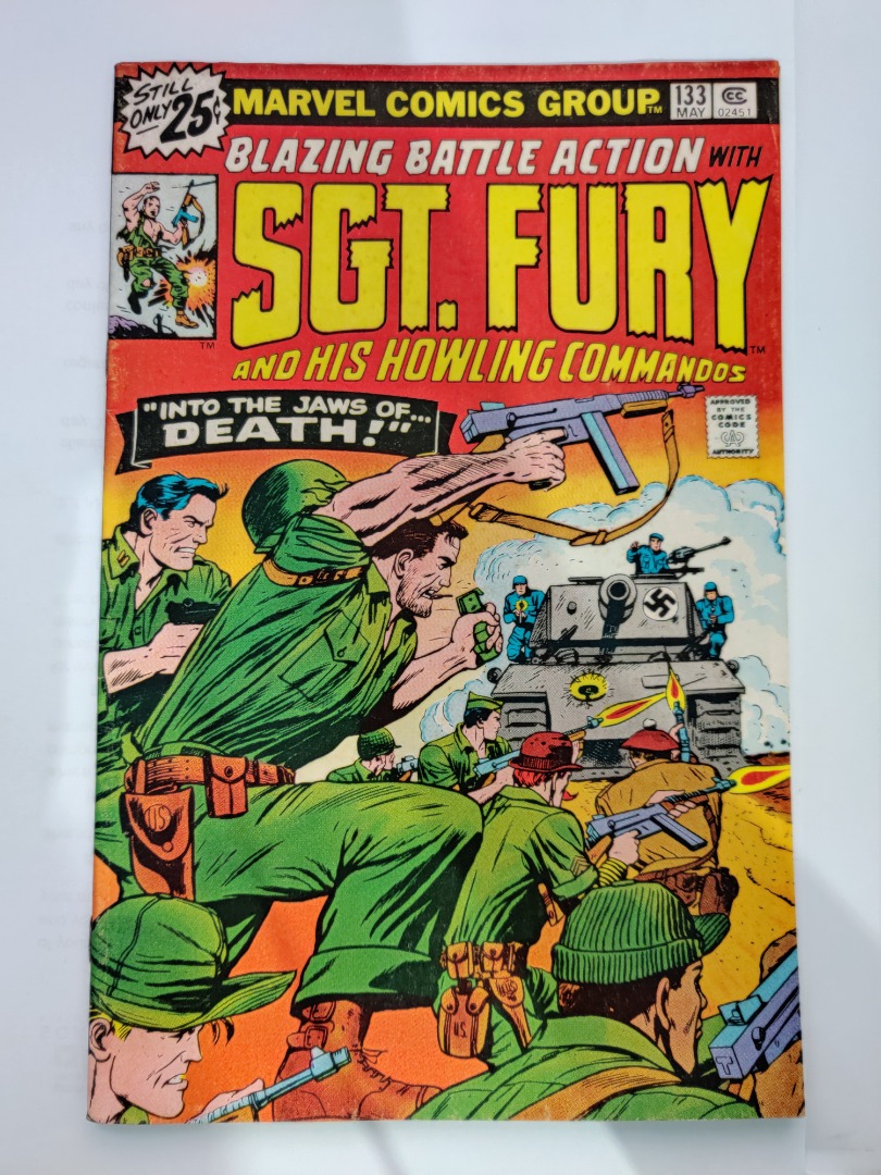 Sgt. Fury and His Howling Commandos Vol. 1 (1963) #133 Newsstand, Hobbies & Toys, Books ...