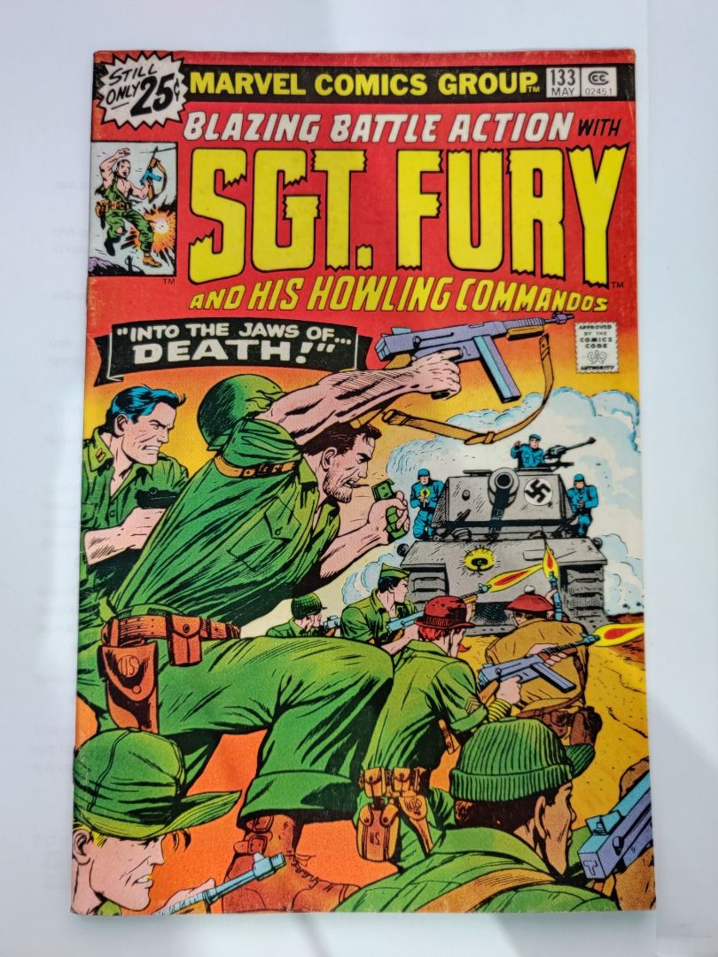Sgt. Fury and His Howling Commandos Vol. 1 (1963) #133 Newsstand, Hobbies & Toys, Books ...