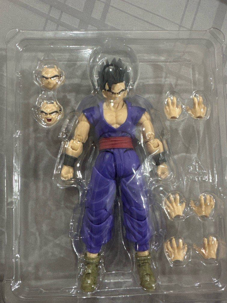 Shf ultimate gohan super hero dragon ball bandai s.h.figuarts, Hobbies ...