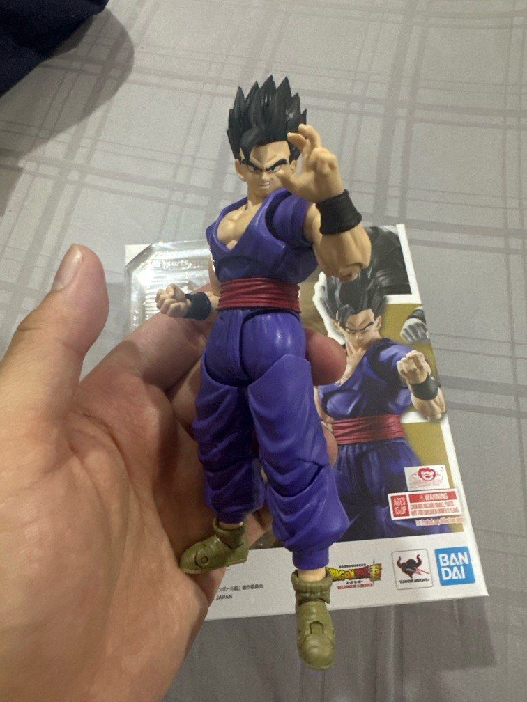 Shf ultimate gohan super hero dragon ball bandai s.h.figuarts, Hobbies ...