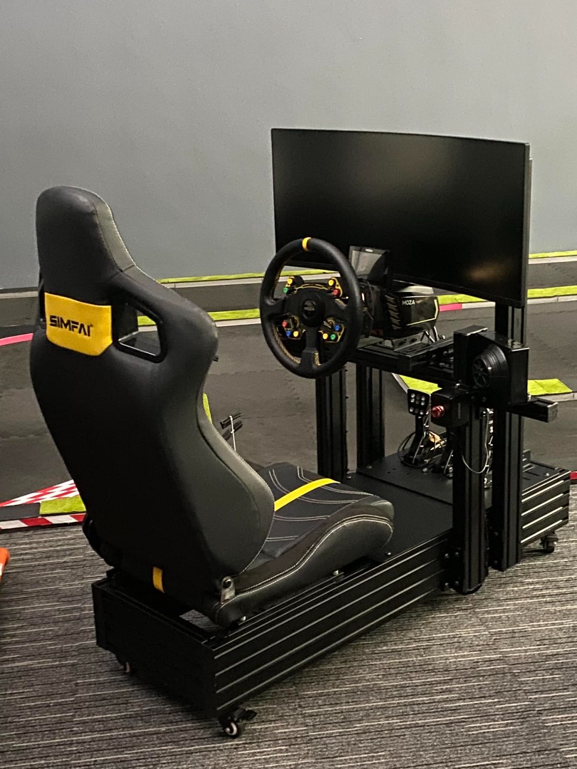 SIMFAI GT Lite - 8040 ALUMINUM PROFILE RACING SIMULATOR CHASSIS ...