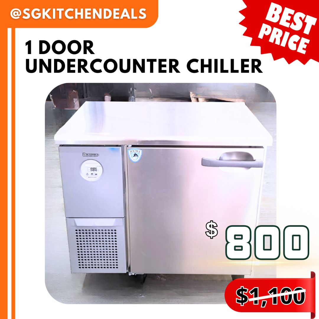 Single Door Undercounter Chiller – Efficient, Space-Saving Cooling for ...