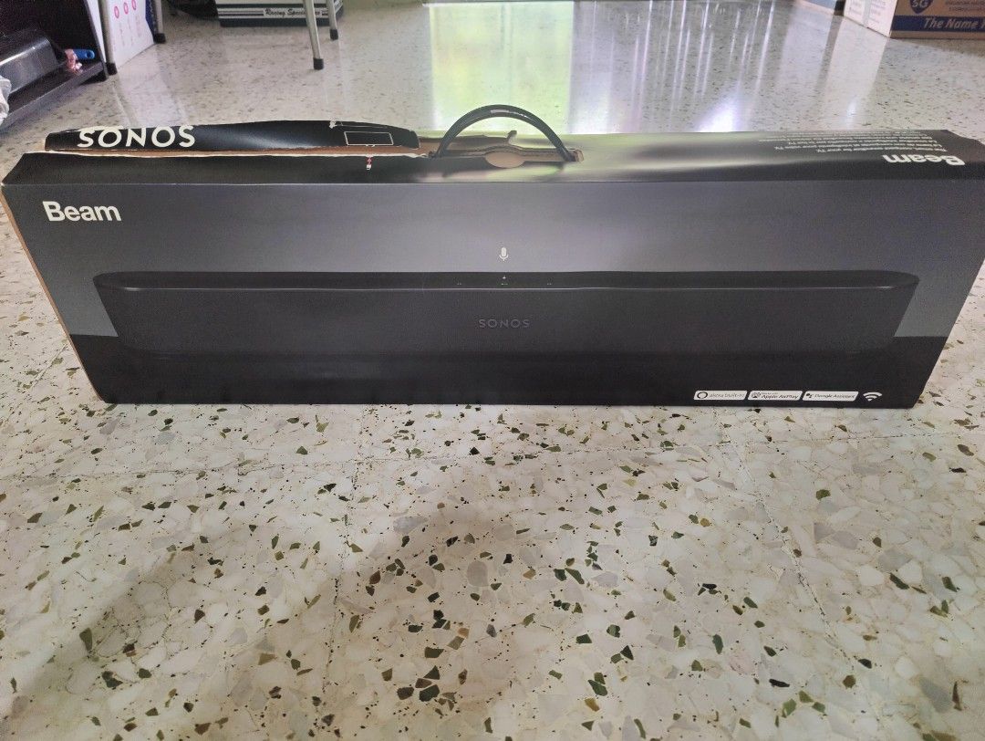 Sonos Beam Gen 1 (Black), Audio, Soundbars, Speakers & Amplifiers on ...