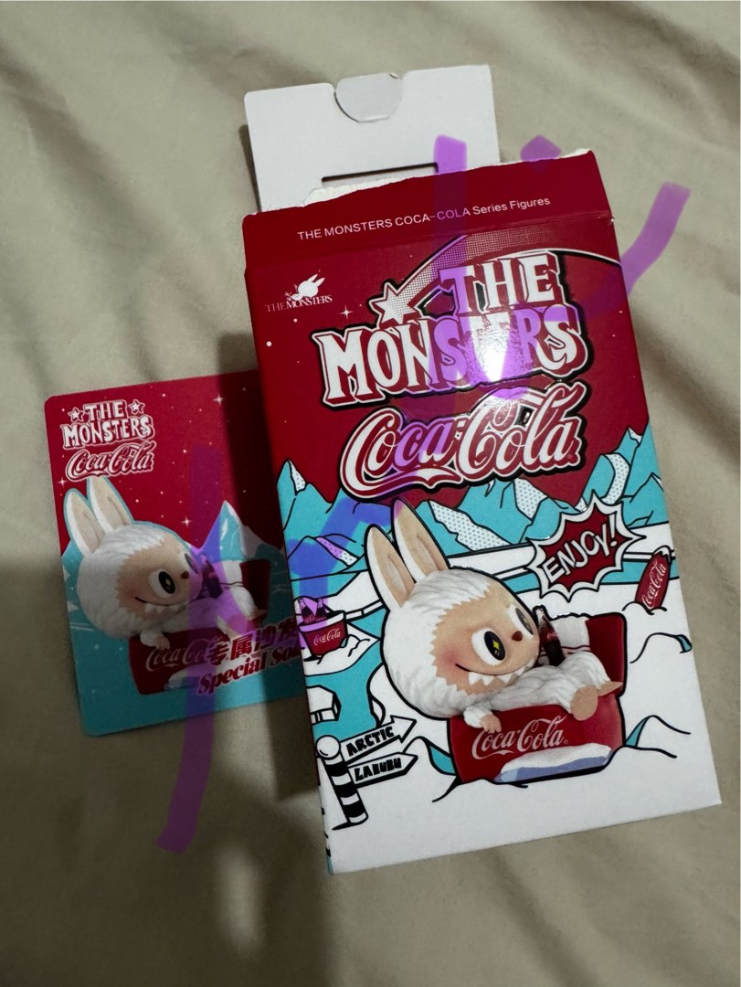 (Special Sofa) Labubu Coca Cola Series, Hobbies & Toys, Toys & Games on ...