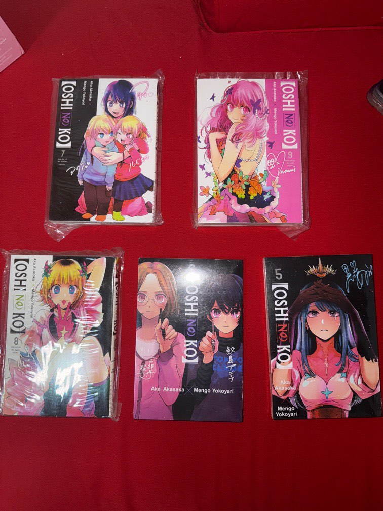 TAKE ALL Oshi No Ko volume 5-9 sealed and brand new ENGLISH NOT YEN PRESS, Hobbies & Toys, Books ...