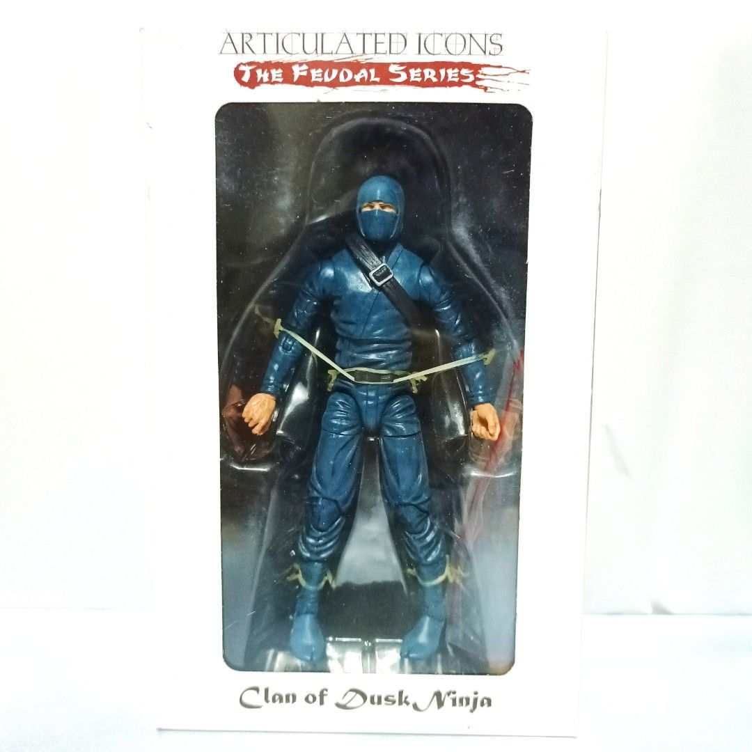 The Fwoosh Articulated Icons CLAN OF DUSK NINJA action figure, Hobbies ...