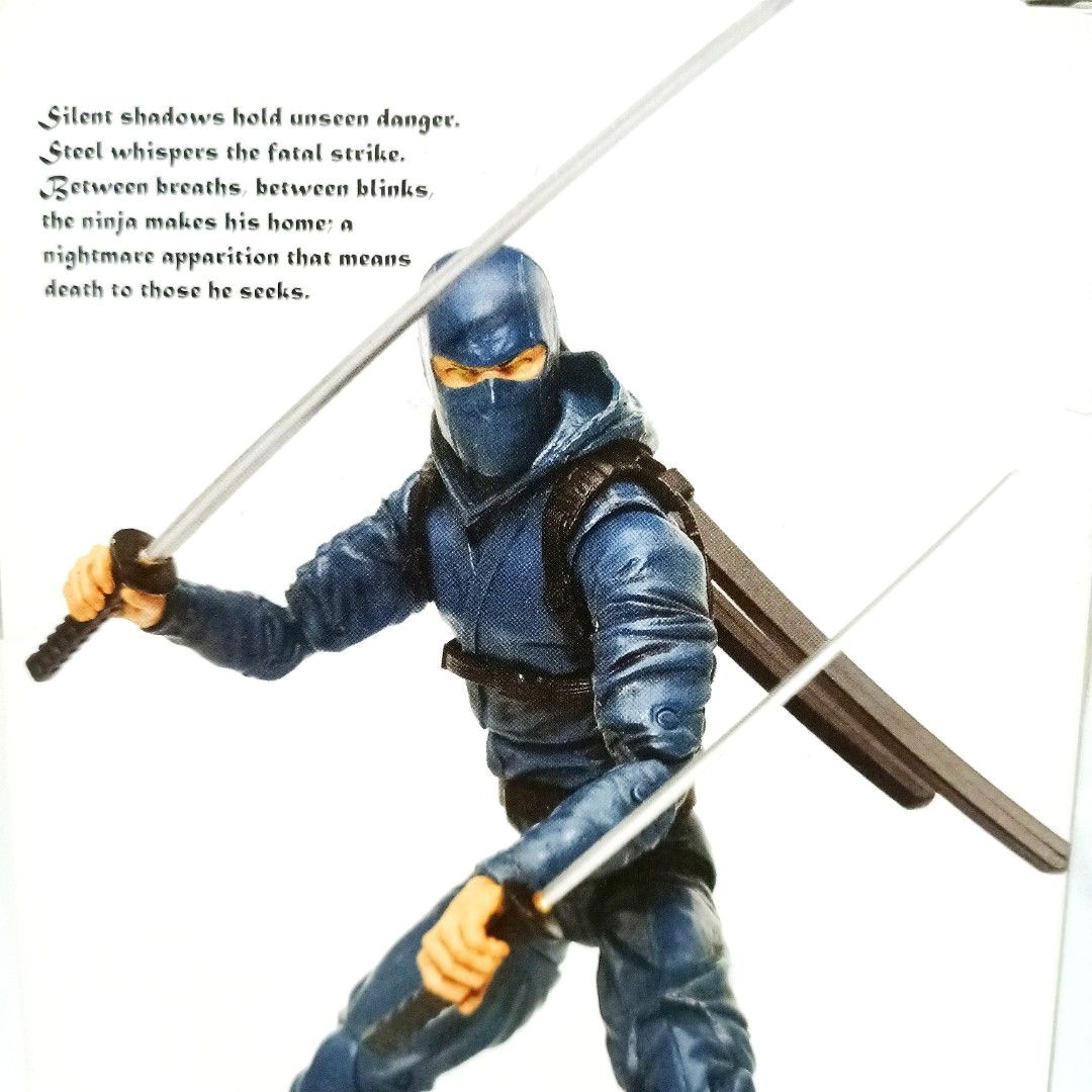 The Fwoosh Articulated Icons CLAN OF DUSK NINJA action figure, Hobbies ...