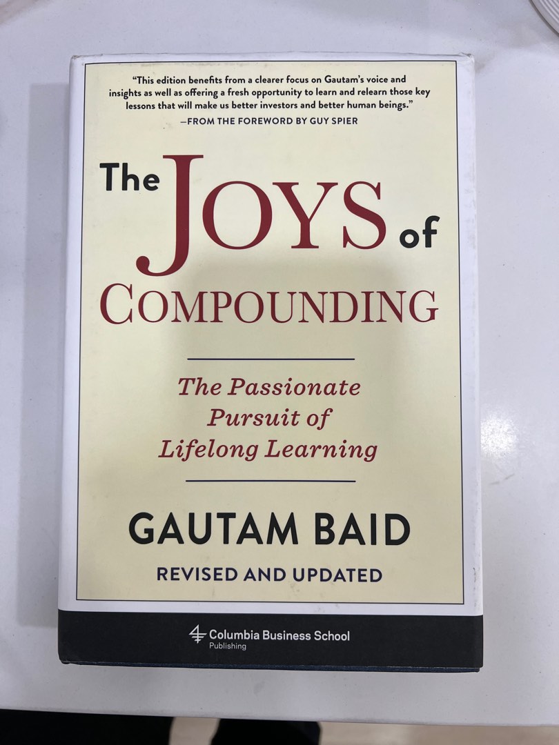 The Joys Of Compounding, Hobbies & Toys, Books & Magazines, Textbooks ...