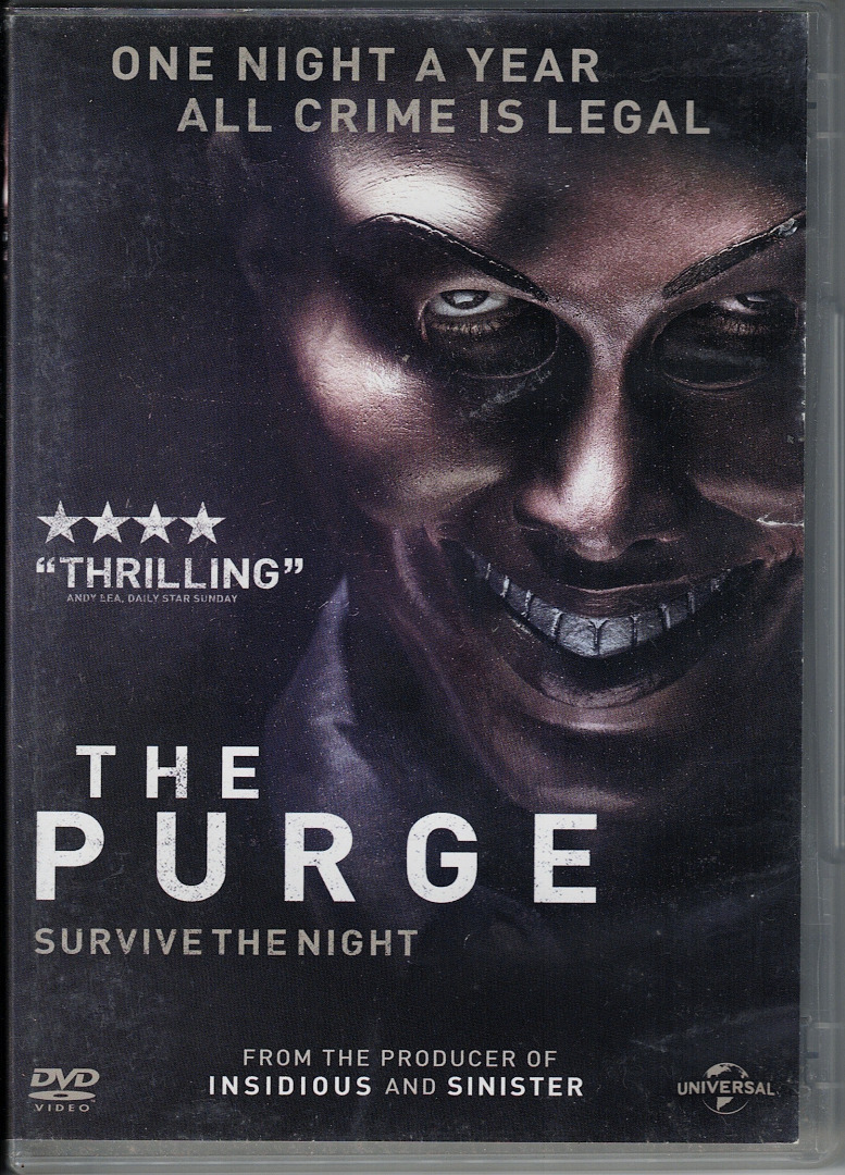 The Purge ***original dvd***, Hobbies & Toys, Music & Media, CDs & DVDs ...