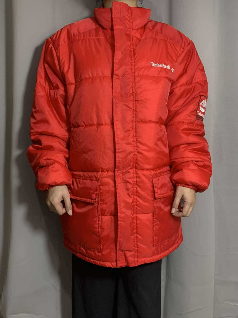 TIMBERLAND PERFORMANCE MEN'S PADDED/PUFFER JACKET (With packable hood ...