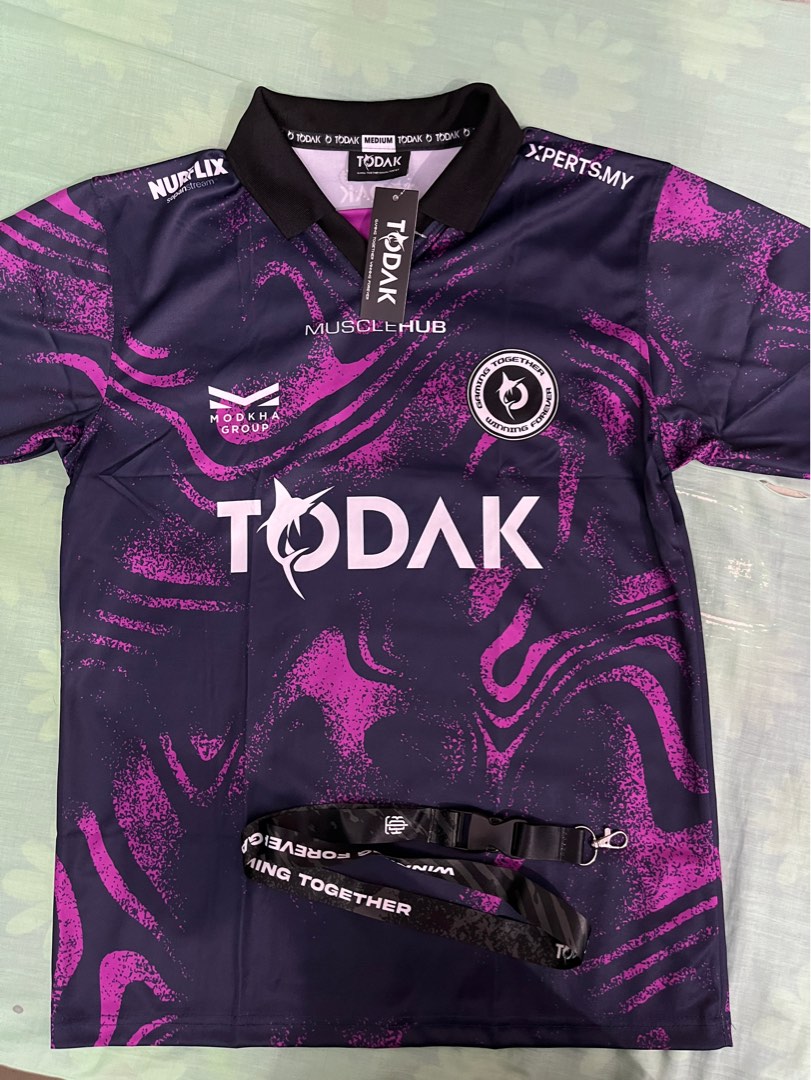 Todak Jersey Home S14, Men's Fashion, Activewear on Carousell