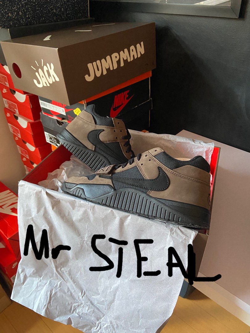 Travis Scott Jumpman Jack Mocha, Men's Fashion, Footwear, Sneakers on ...