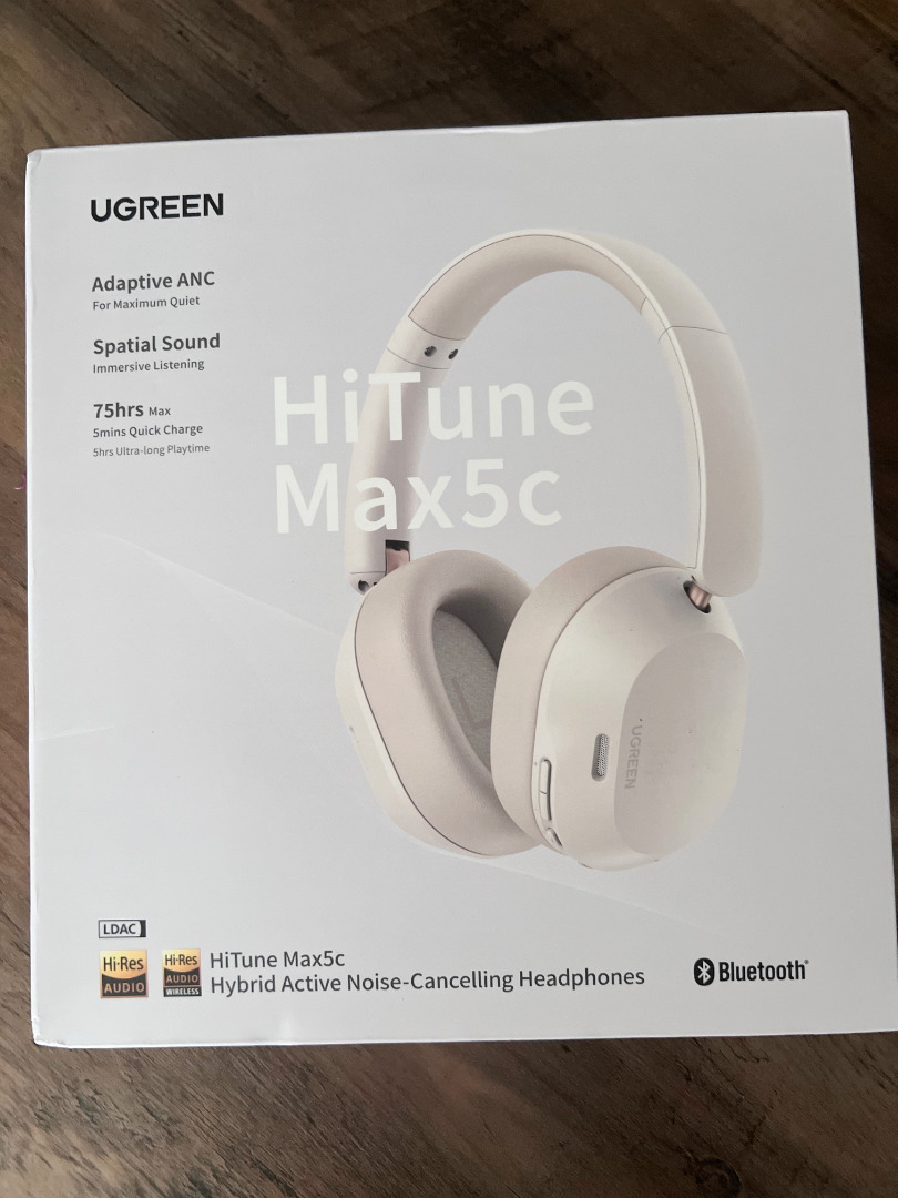 Ugreen HiTune Max5c Hybrid Active Noise Canceling Headphone, Audio, Earphones on Carousell