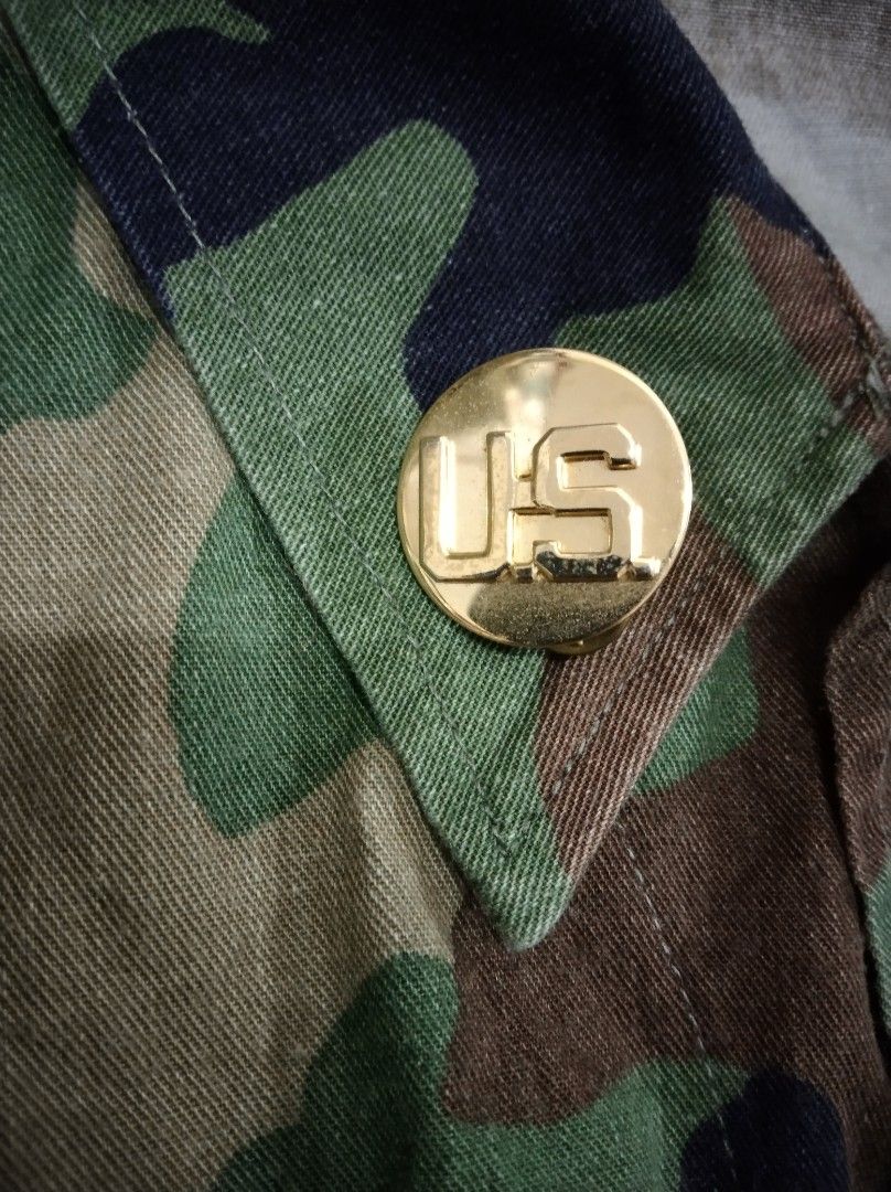 US Army Collar Pin, Men's Fashion, Watches & Accessories, Accessory ...