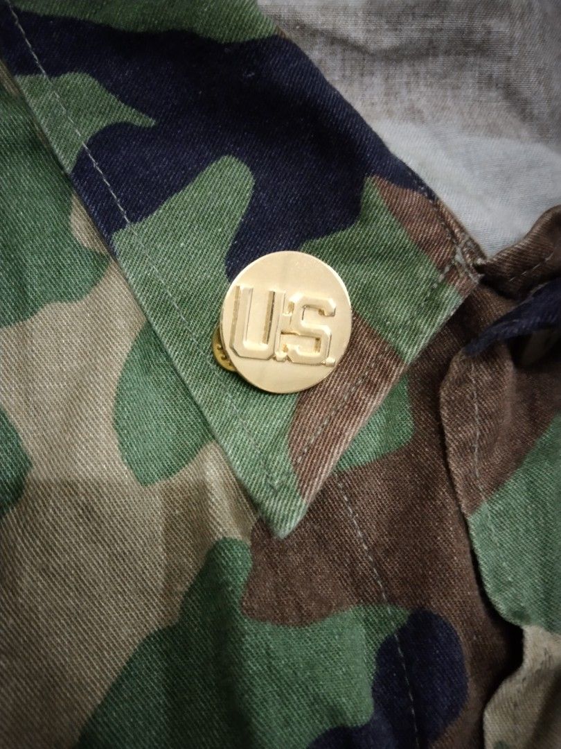US Army Collar Pin, Men's Fashion, Watches & Accessories, Accessory ...
