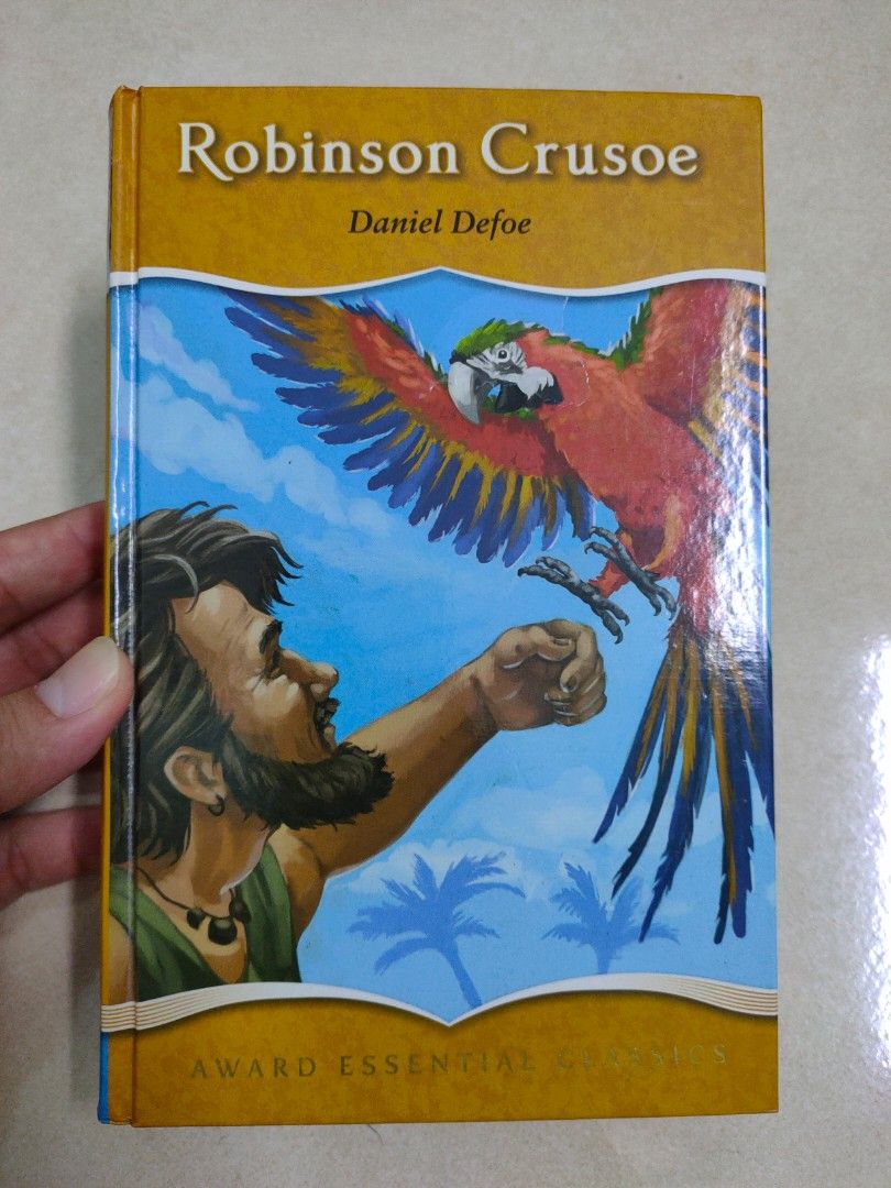 [Used] (Hardcover) Robinson Crusoe by Daniel Defoe (Award Classics ...