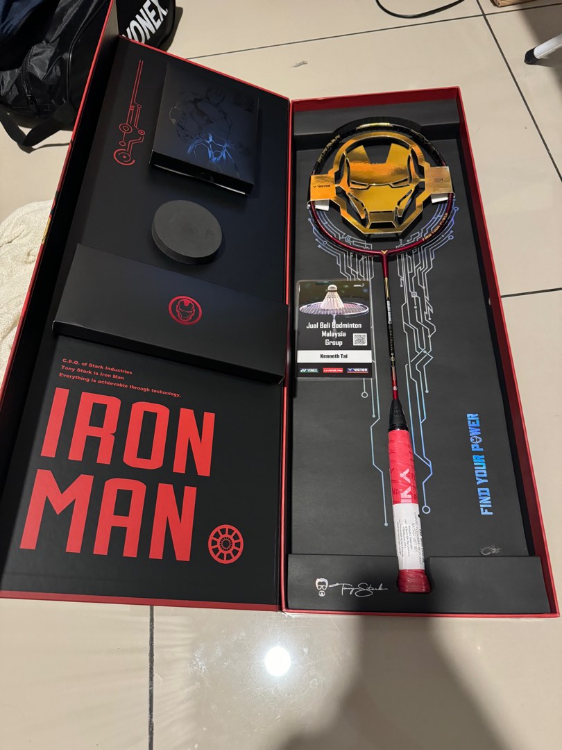 Victor Ironman, Sports Equipment, Sports & Games, Racket & Ball Sports ...