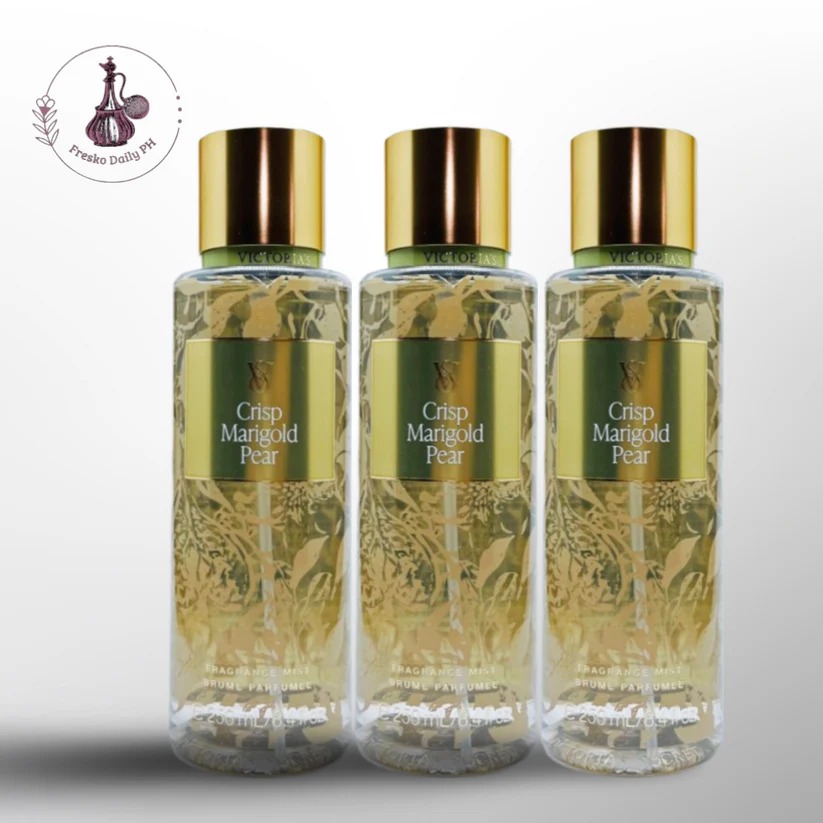 Victoria's Secret CRISP MARIGOLD PEAR Fragrance Mist, Beauty & Personal ...