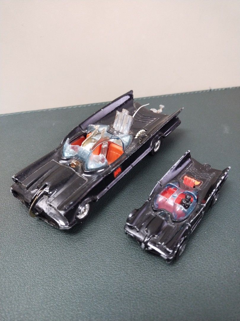 Vintage 1976 Corgi Junior DC Comics Batman Batmobile Diecast + Corgi ...