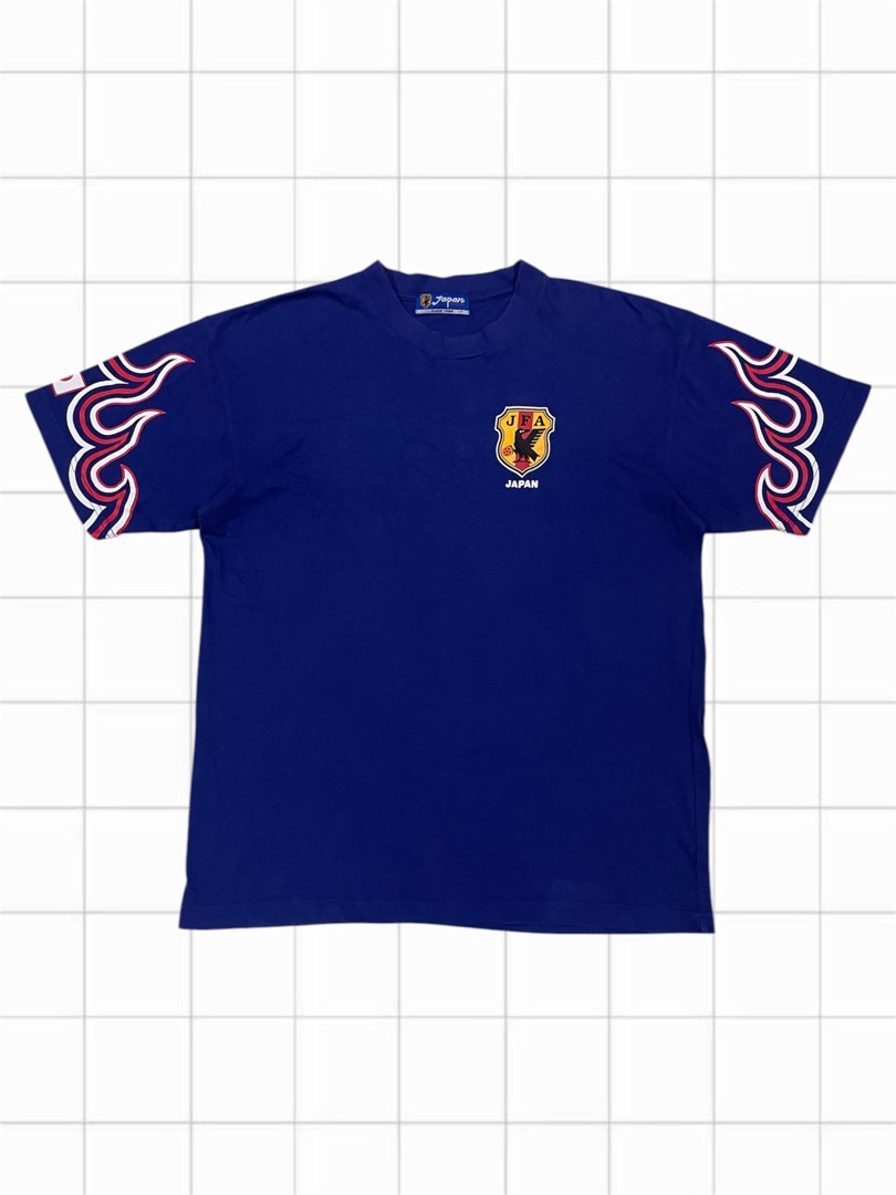 Vintage JFA Japan 90s Flame Shirt, Men's Fashion, Activewear on Carousell