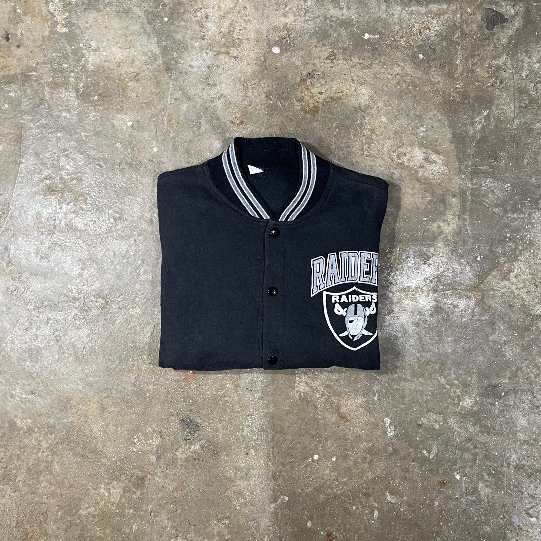 Vintage Raiders Varsity 90s, Men's Fashion, Activewear on Carousell