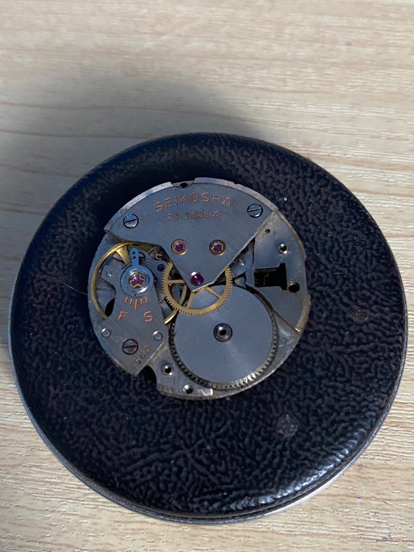 Vintage Seikosha 21J Movement for parts/repair, Men's Fashion, Watches ...