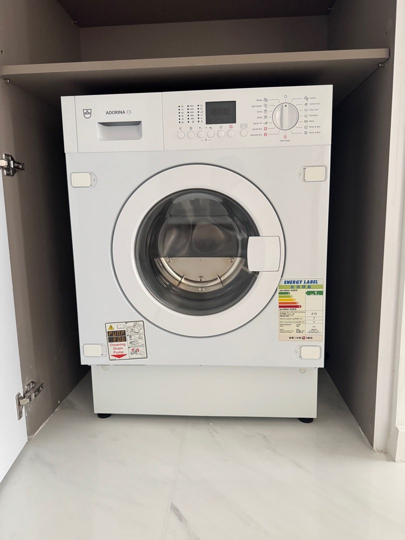 V-ZUG Adorina CS Washing Machine cum Dryer 7kg, TV & Home Appliances ...