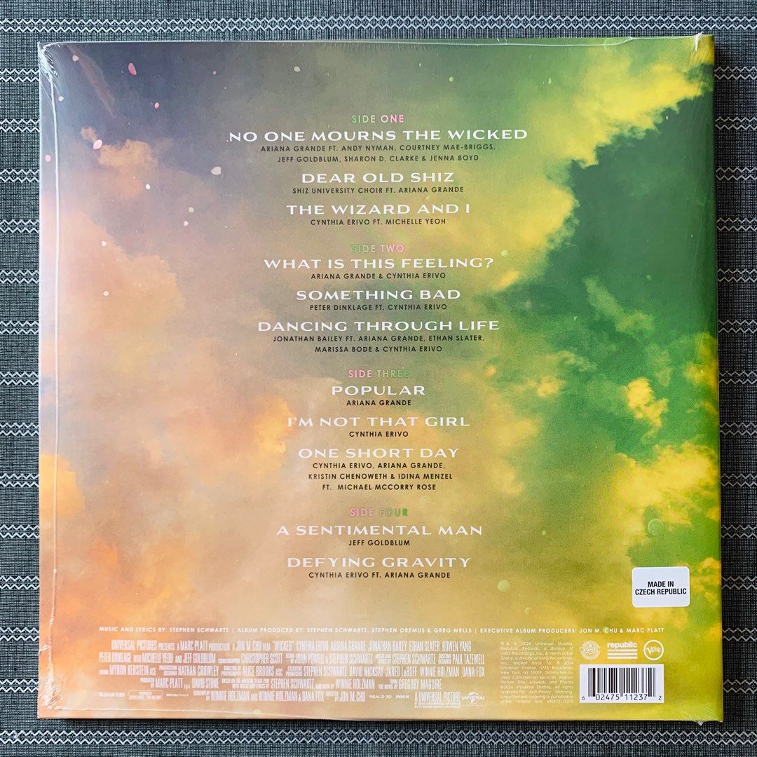 Wicked: The Soundtrack [Imported Edition] LP Vinyl, Hobbies & Toys ...