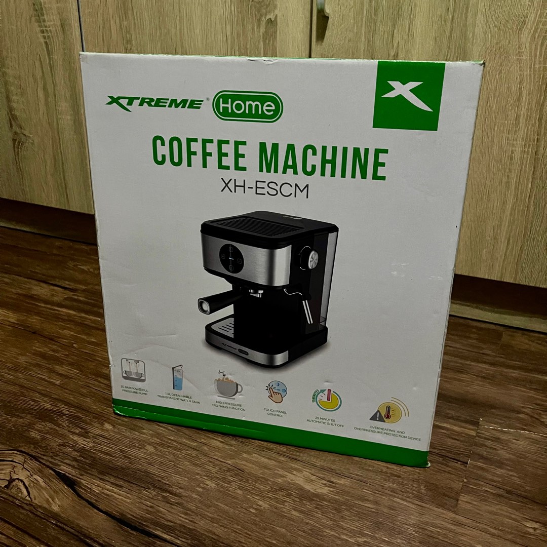 Xtreme Home Coffee Machine XH-ESCM 1.5L, TV & Home Appliances, Kitchen ...