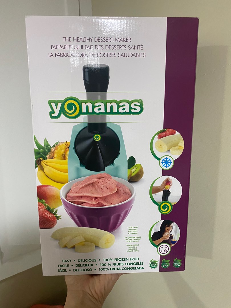 Yonanas Frozen Fruit Ice Cream Maker 120v, TV & Home Appliances ...