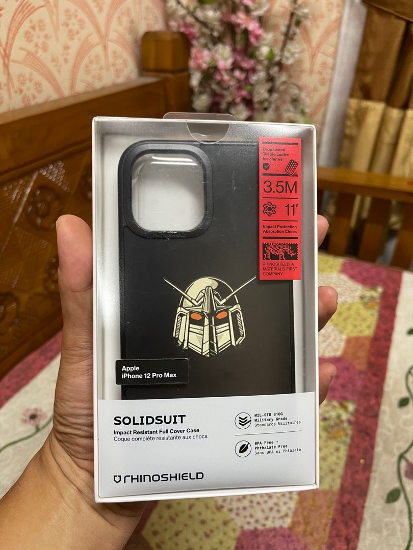 12 pro max rhinoshield solid suit, Mobile Phones & Gadgets, Mobile & Gadget Accessories, Cases ...