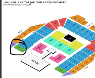 2NE1 in KL concert ticket CAT1, Tickets & Vouchers, Event Tickets on ...