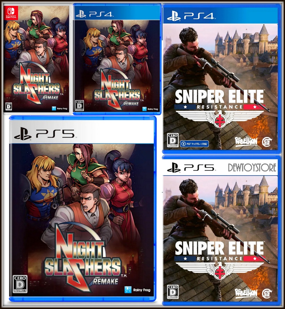 ⭐ [𝗣𝗿𝗲-𝗼𝗿𝗱𝗲𝗿] Nintendo Switch NS / Sony PlayStation 4 5 PS4 PS5 Games (Multi-Language) (Japan ...