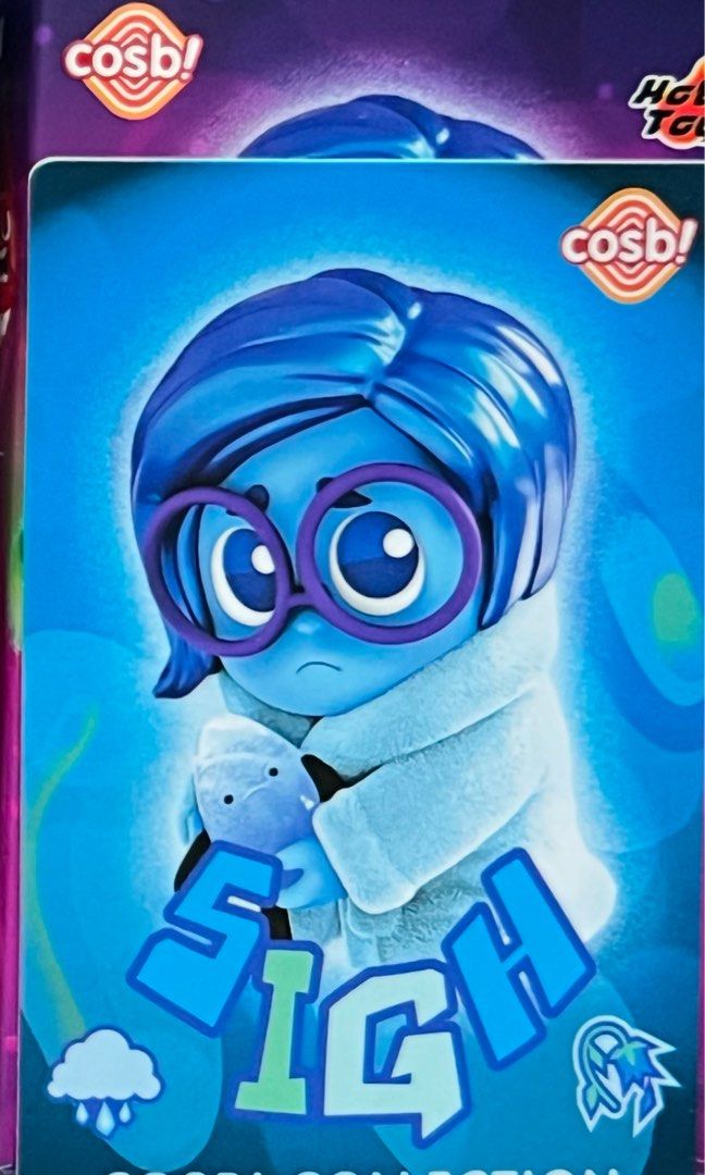 全新 Cosbi inside out 2 盲盒 阿愁 , 興趣及遊戲, 玩具 & 遊戲類 - Carousell