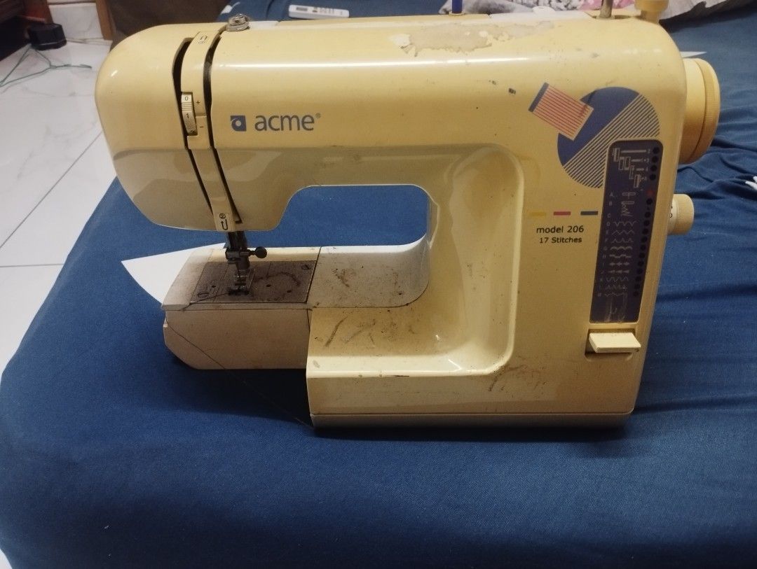 Acme Sewing machine .Model 206, Hobbies & Toys, Stationery & Craft ...