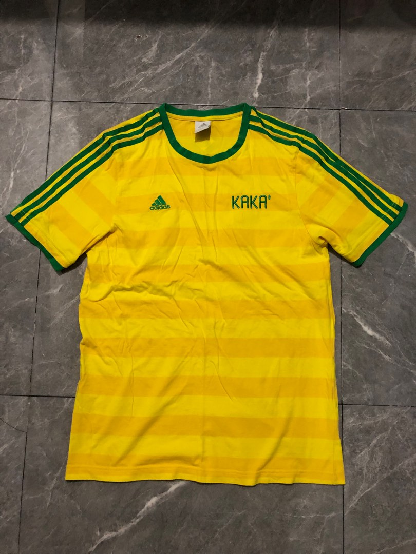 Adidas Brazil Football Jersey, Men's Fashion, Tops & Sets, Tshirts ...