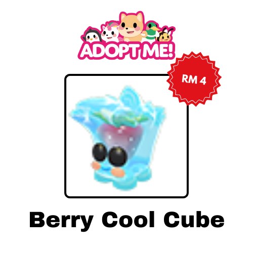 Adopt Me Berry Cool Cube, Video Gaming, Gaming Accessories, In-Game ...