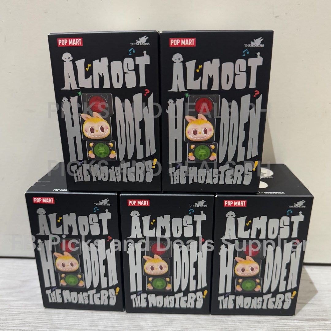 Almost Hidden Figurines Popmart collectibles figurine, Hobbies & Toys ...
