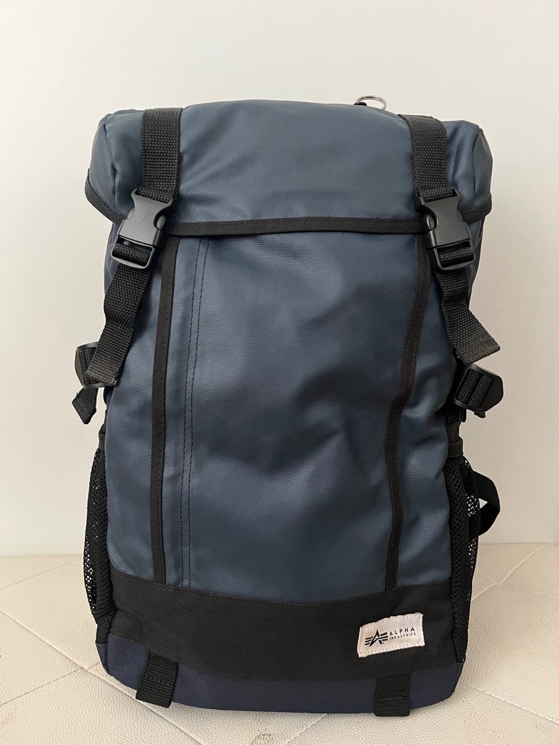 Alpha Industries Anti Theft Waterproof Office Laptop Bag, Men's Fashion ...
