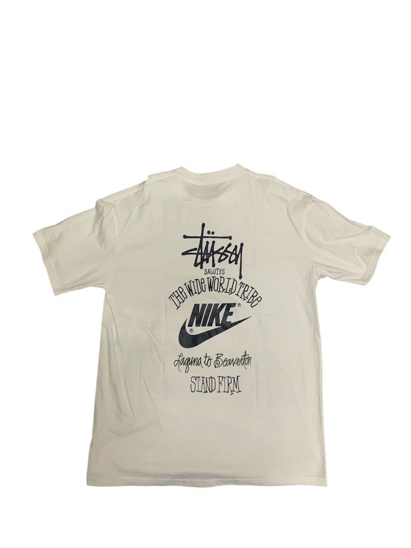 BAJU STUSSY COLLAB NIKE, Men's Fashion, Tops & Sets, Tshirts & Polo ...